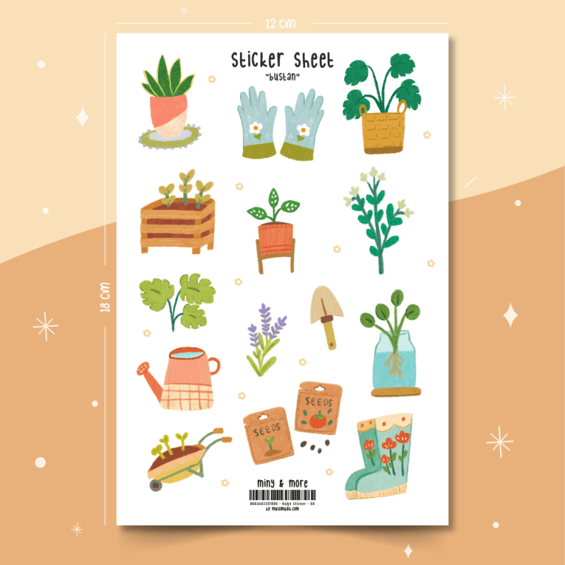 Ketebe- Kitap Temalı Sticker Seti #99 - MuslimWalk